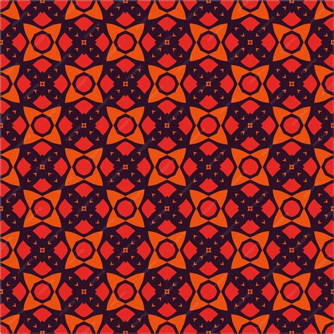 Premium Vector Mosaic Seamless Pattern Design Decorative Style
