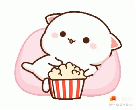 Eating Popcorn Emoticon 
