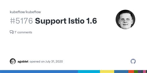 Support Istio Issue Kubeflow Kubeflow GitHub