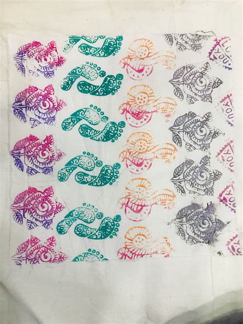 Block Printing On Behance