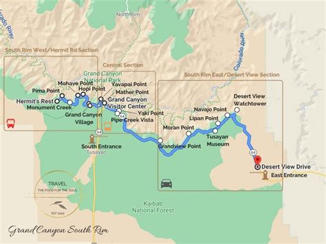 The Ultimate Guide To Grand Canyon National Park South And North Rim
