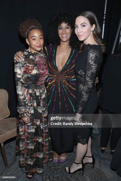 Honoree Amandla Stenberg Tracee Ellis Ross And Whitney Cummings