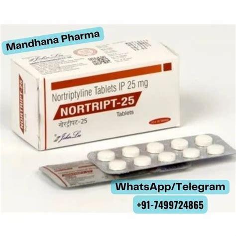 Nortriptyline Tablets Ip 25mg At Rs 160stripe In Nagpur Id