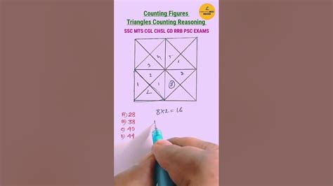 Count The Figure 💐 Logicalreasoning Mathstricks Logicallreasoning Logicaltricks Maths