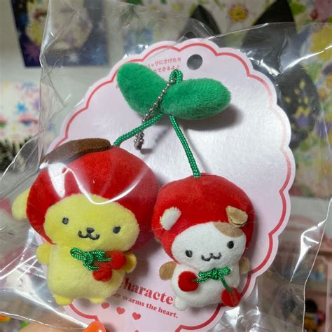 산리오 체리 폼폼푸린 And 머핀 콜리colley