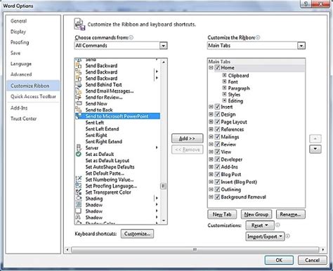 Send Word To Powerpoint Slides