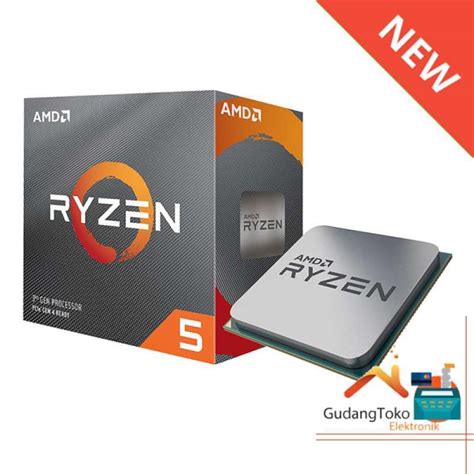 Promo New Processor AMD Ryzen 5 3600 6 Core 3 6GHz Socket AM4 Diskon 33 Di Seller Alfira Shop