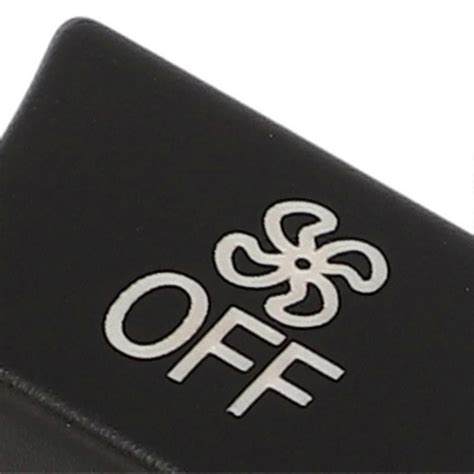 Climate Control Fan Speed Button With Off Front Left Ac Panel Switch