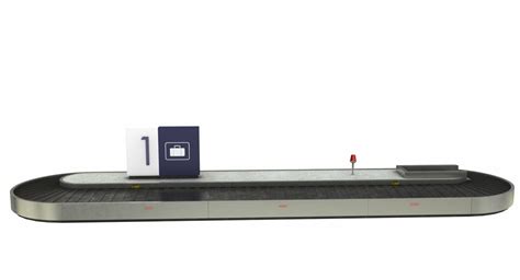 수하물 컨베이어 3d 모델 29 3ds Fbx Max Obj Free3d