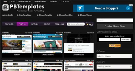 How To Uploadinstall A Blogger Template Premium Blogger Templates 2025