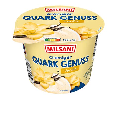 Milsani Cremiger Quark Genuss 500 G Vanille Aldi SÜd
