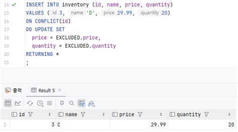 Postgresql Insert ~ On Conflict Upsert