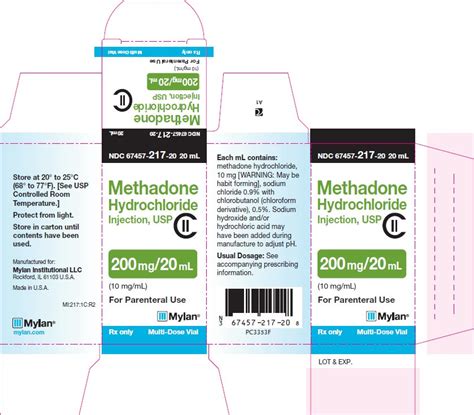 Methadone Injection Fda Prescribing Information Side Effects And Uses