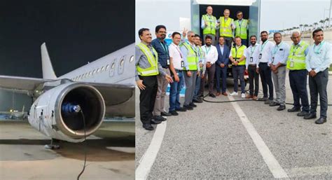 Gmr Aero And Lufthansa Technik Launch First Cyclean Engine Wash Service In India