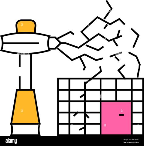 Electromagnetic Equipment Icon Color Illustration Stock Vector Image And Art Alamy