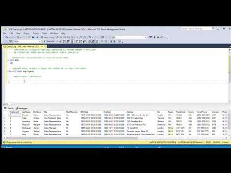 Guía para concatenar en una consulta SQL paso a paso Tuto Window