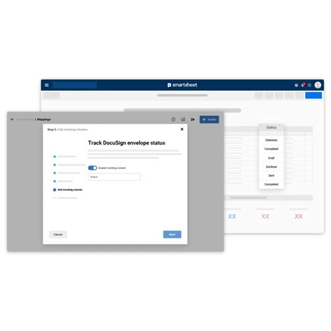E Signatures With Docusign Smartsheet