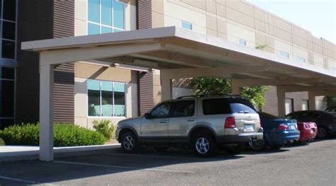 Commercial Carports Full Cantilever Design