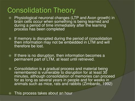 Ppt The Physical Basis Of Memory Formation Powerpoint Presentation