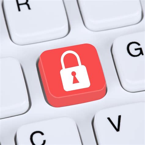 Premium Photo Internet Concept Computer Security Lock Symbol