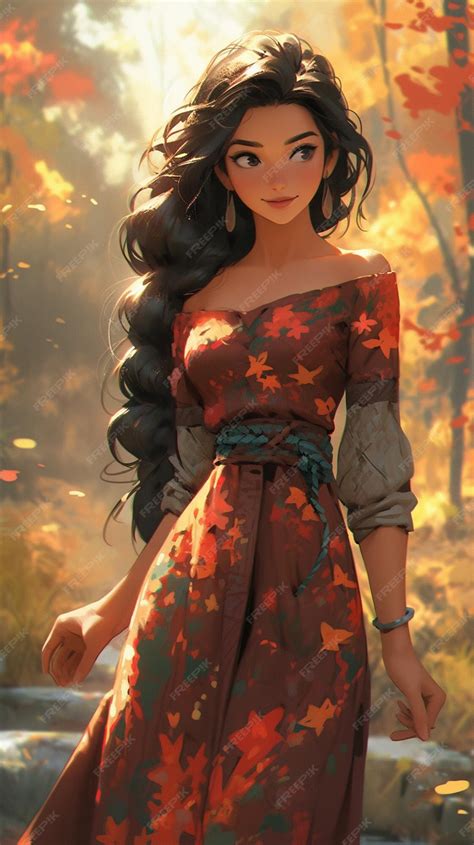 Premium Ai Image Disney Princesses Pocahontas Ftw Disney