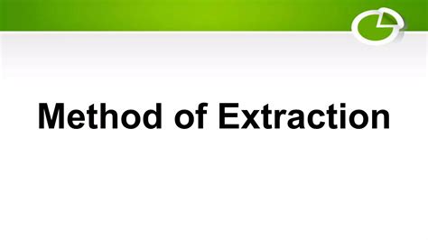Plant Extraction And Fractionation Pptx