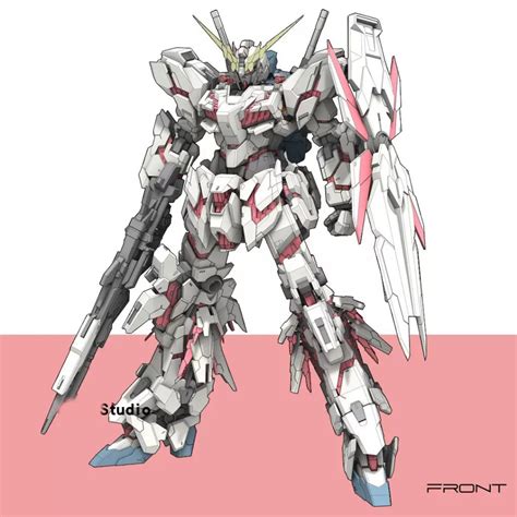 Mobile Suit Gundam Unicorn 3d Printing Action Figure Model High