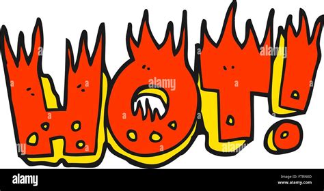 Freehand Drawn Cartoon Hot Symbol Stock Vector Image And Art Alamy