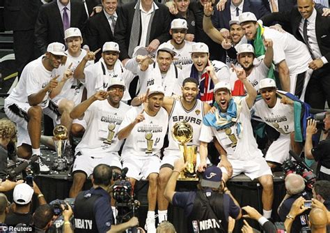 Spurs 104 87 Heat San Antonio Beat Miami In Game Five To Win The Nba