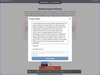 User Manual Logitech Slim Folio Pro English Pages