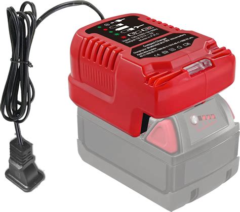 Tepulas Rapid Battery Charger For Milwaukee M18 18v Xc