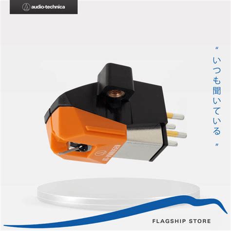 audio technica at vm95en elliptical nude dual moving magnet cartridge