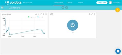 Subscribe And Publish Data On Ubidots Using Nodemcu Esp8266 And Si7021
