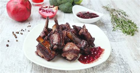 ნეკნები ბროწეულის წვენით რბილი ხორცი საოცარი მოტკბო მომჟავო გემოთი სასარგებლო რჩევები