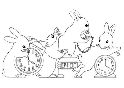 Telling Time Pages Coloring Pages