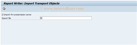 GRR SAP Tcode Import Models