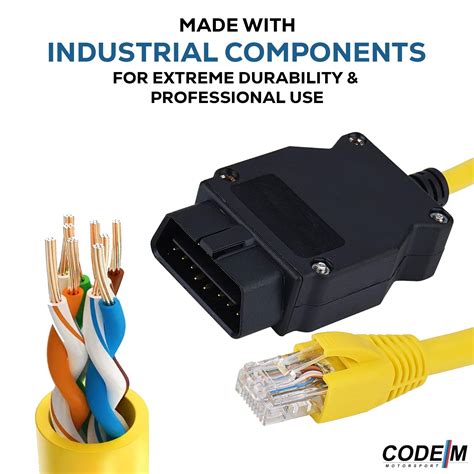 Code M Enet Obd2 Cable Para Codificación Bmw Serie F E Sys Ista Icom