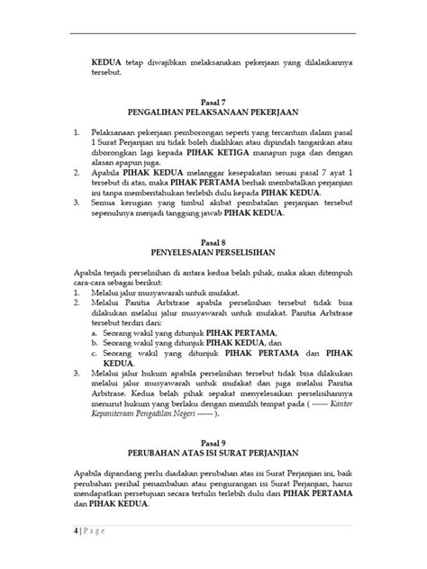 Contoh Subkon Pdf