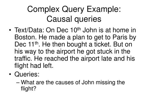 Ppt Using Answer Set Programming To Answer Complex Queries Powerpoint