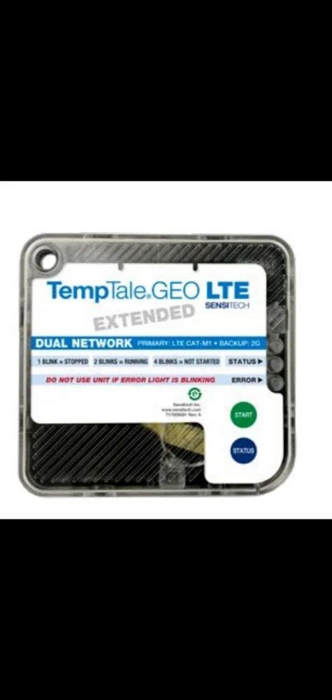Sensitech Temptale Geo Lte Real Time Temperature Humidity And Light Data