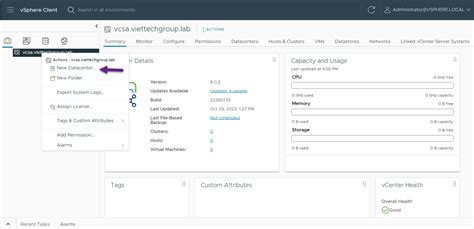 CÁch TẠo Datacenter VÀ Add Host VÀo Vcenter Server It Services Phương Nguyễn It Solution Cntt
