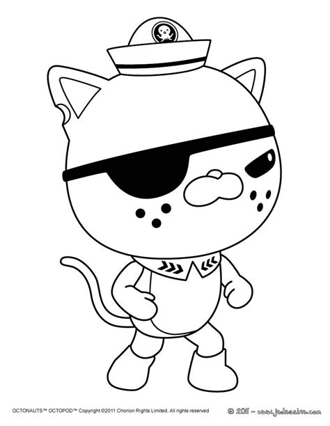 Octonauts Octopod Coloring Pages At Free Printable