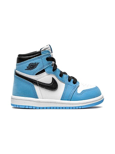 Jordan Kids Air Jordan 1 Retro High OG Sneakers | Blau | FARFETCH AT