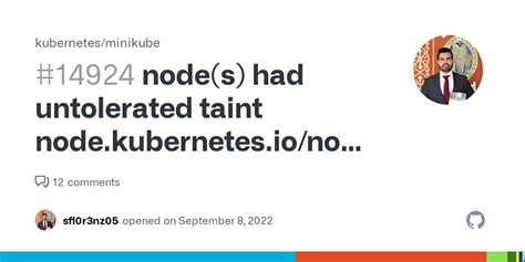 Node S Had Untolerated Taint Node Kubernetes Io Not Ready Issue