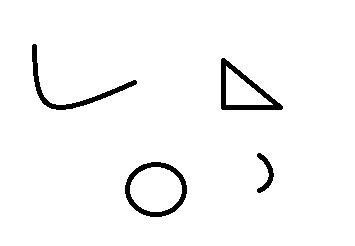 C How To Find Arcs Or Open Curves In A Line Drawing Stack Overflow