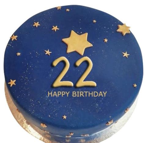 22nd Birthday Cakes Ideas