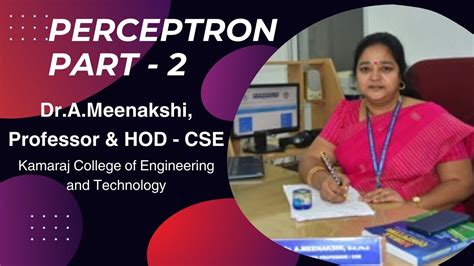 Perceptron Part 2 Youtube