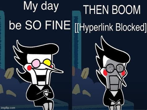 Hyperlink Blocked Blank Template Imgflip