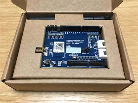 設定方法 Sigfox Shield For Arduino Unashield をセットアップする Sigfox デバイスを