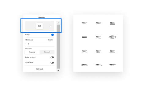 How To Add Underlines Highlights And Text Effects On Squarespace Untitled Site Co